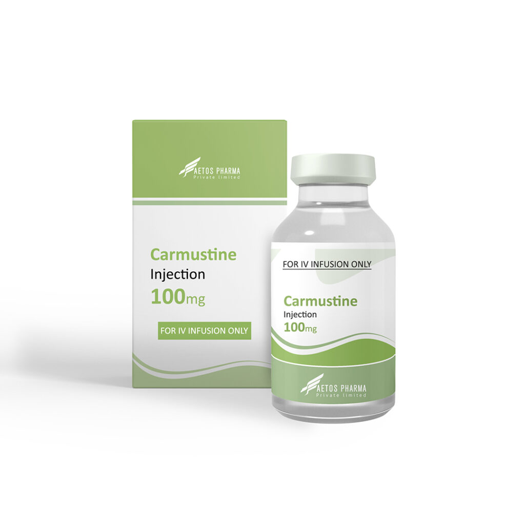 Carmustine Injection 100mg, Anti Cancer Manufacturer, Supplier, and ...